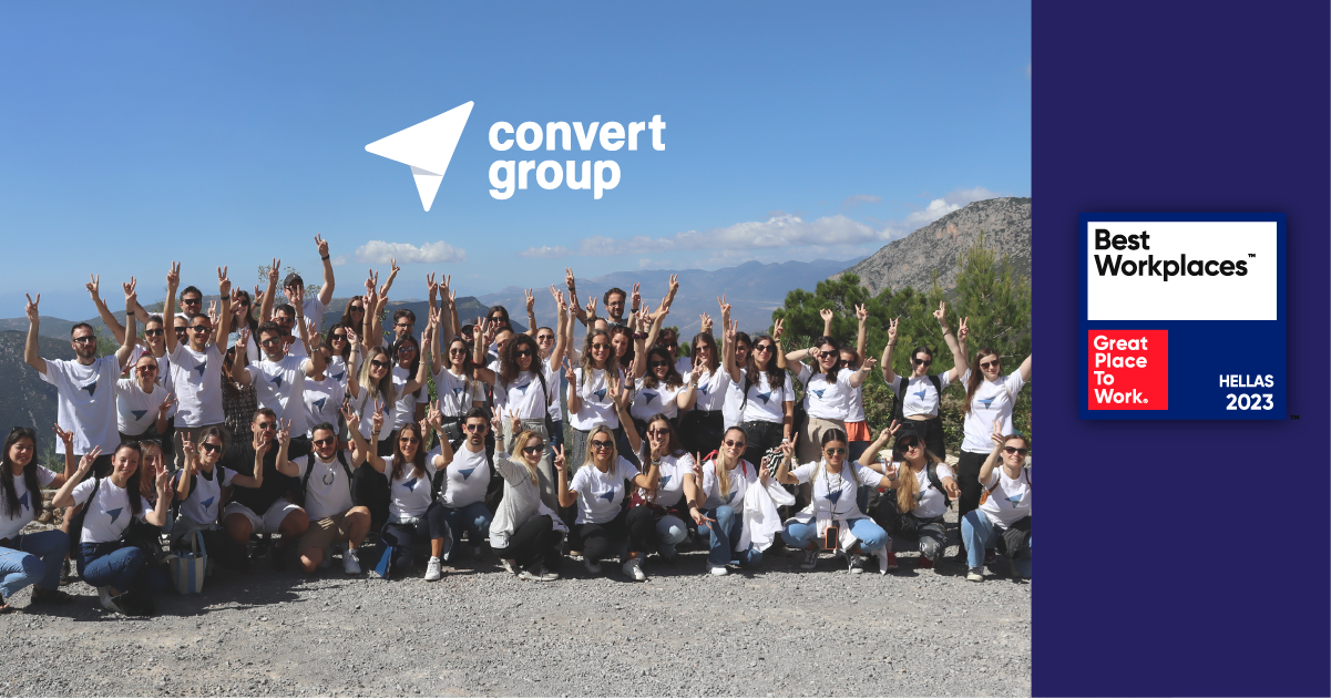 Best Workplace in Greece 2023 - Convert Group